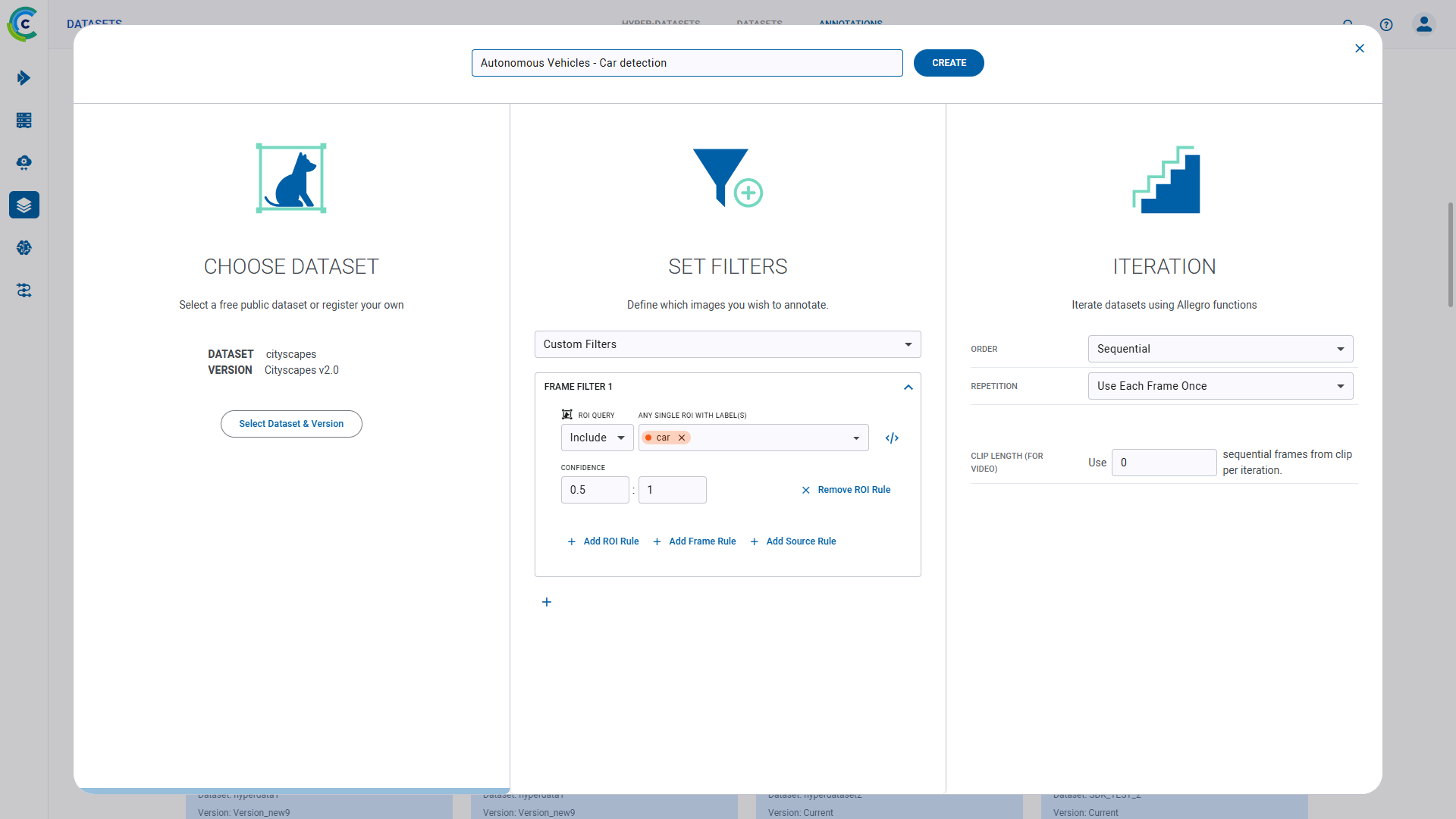 Annotation Tasks | ClearML