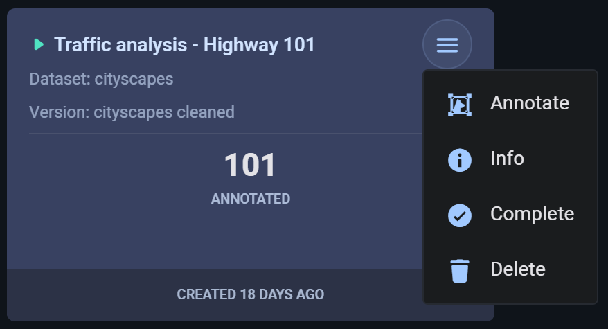 Annotation Tasks | ClearML