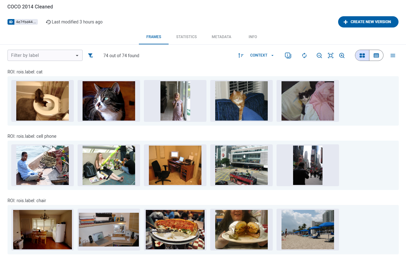 Dataset Versions | ClearML