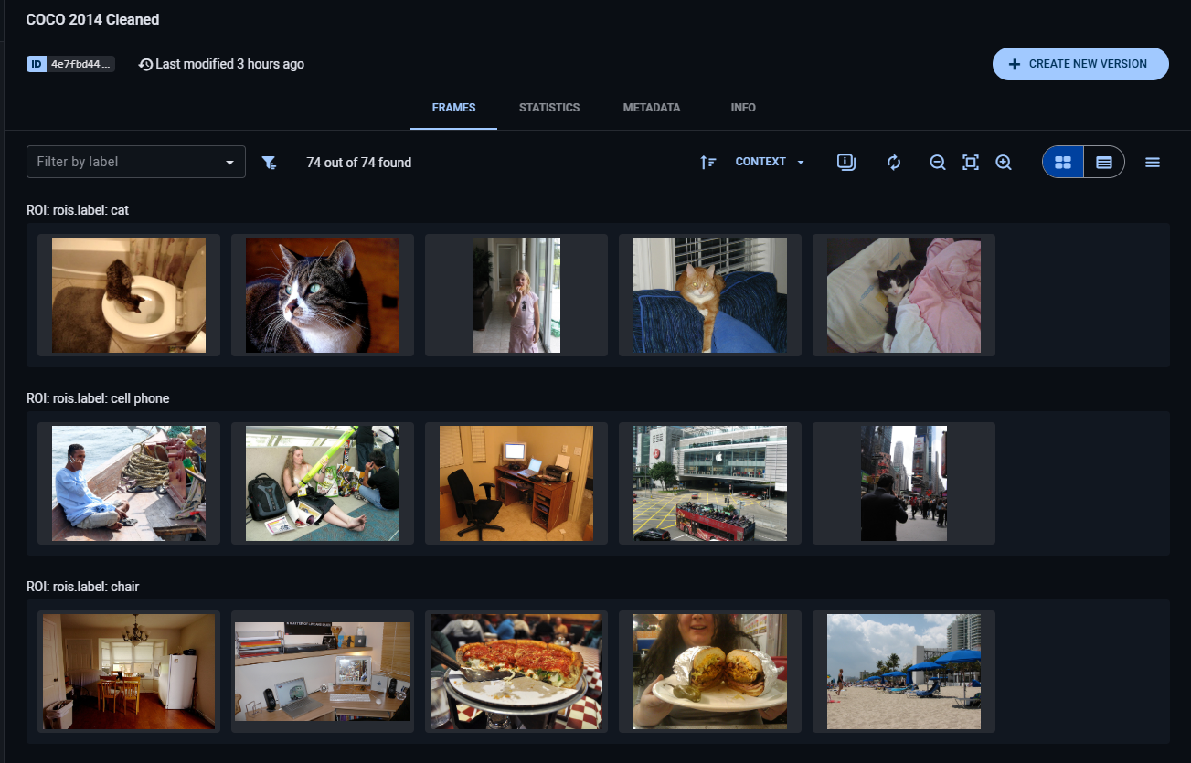 Dataset Versions | ClearML