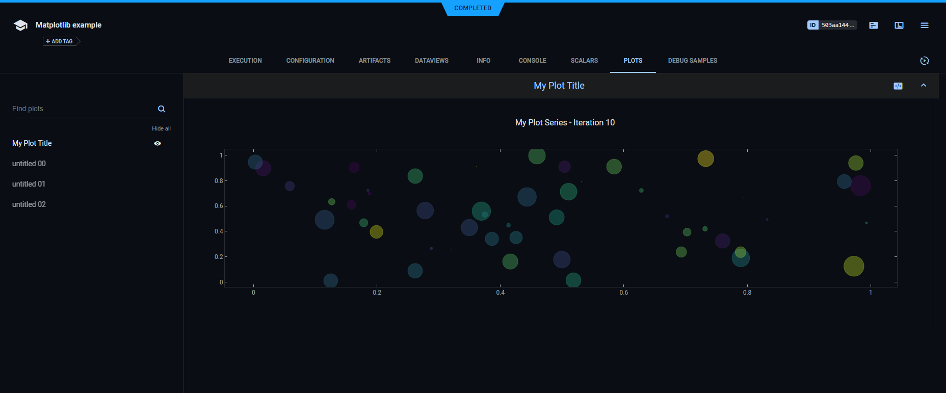 Matplotlib | ClearML