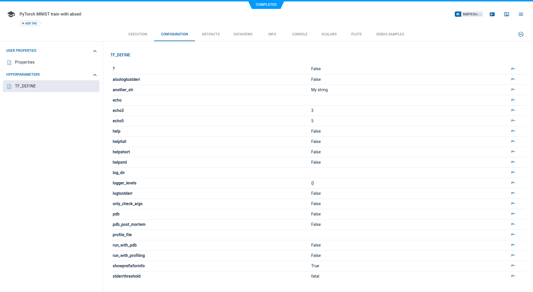 PyTorch Abseil | ClearML