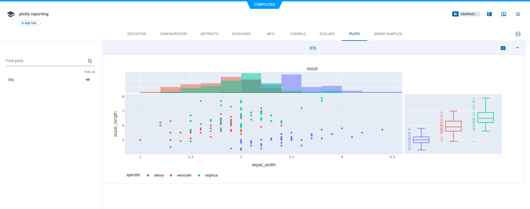 Plotly Reporting | ClearML