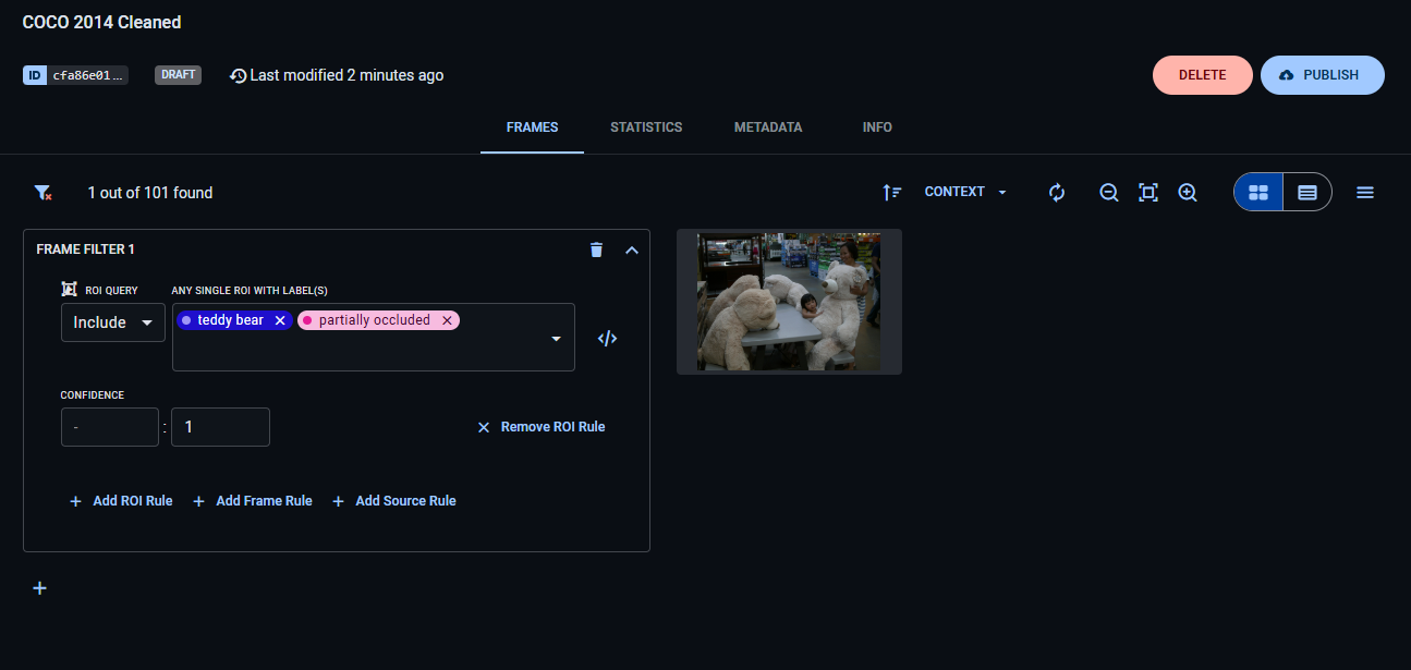 Dataset Versions | ClearML