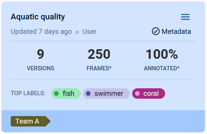 Hyper-Datasets Page | ClearML