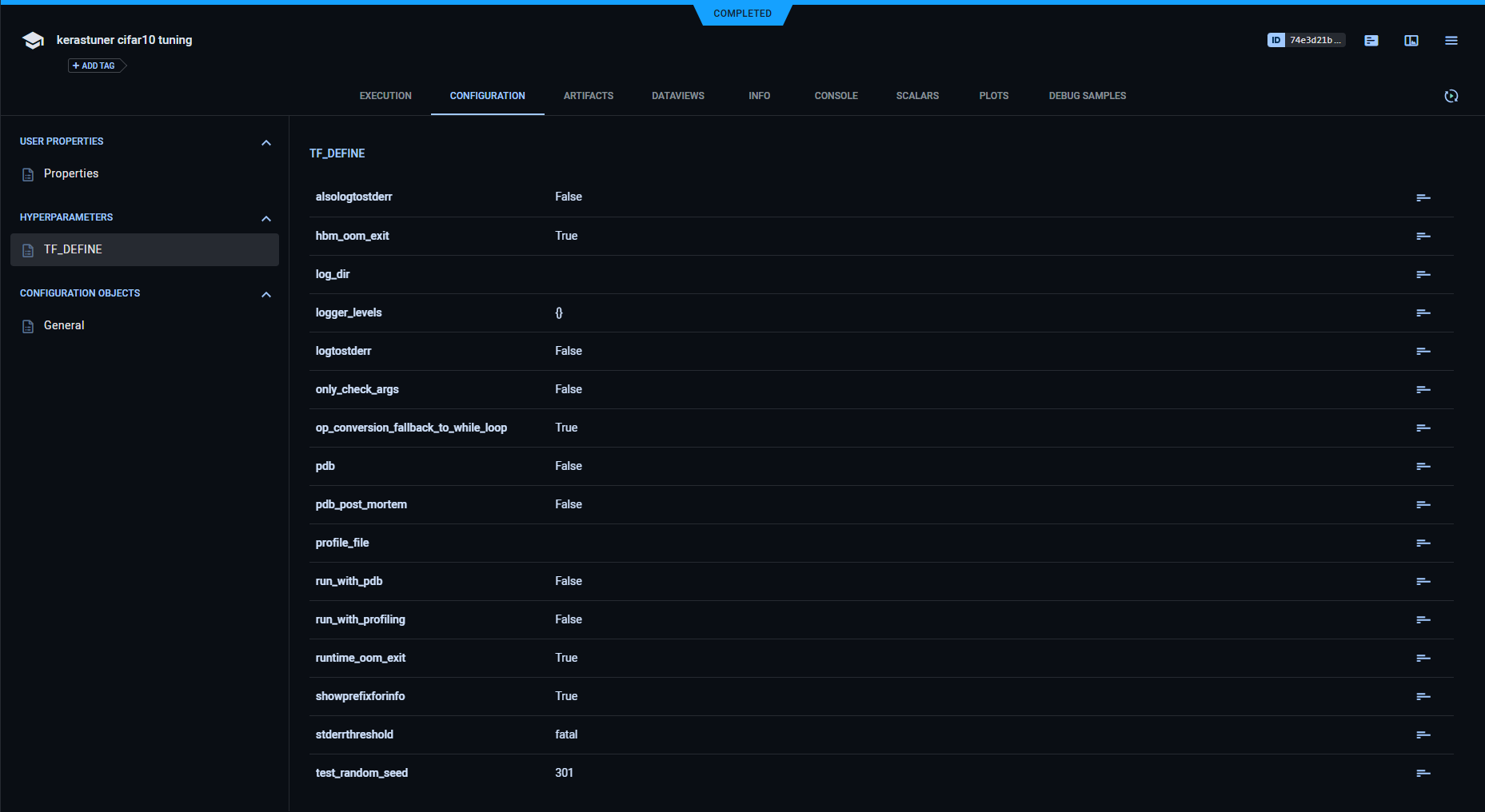 Keras Tuner | ClearML