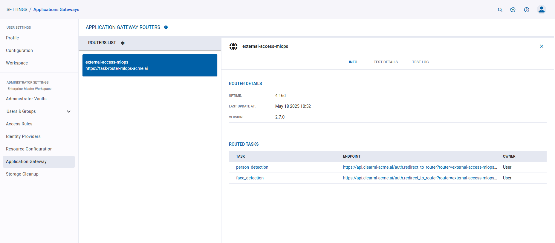 Application Gateway | ClearML