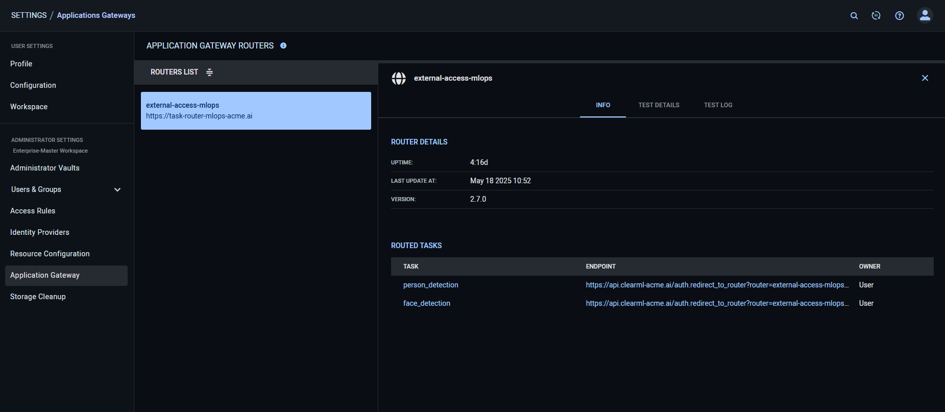 Application Gateway | ClearML