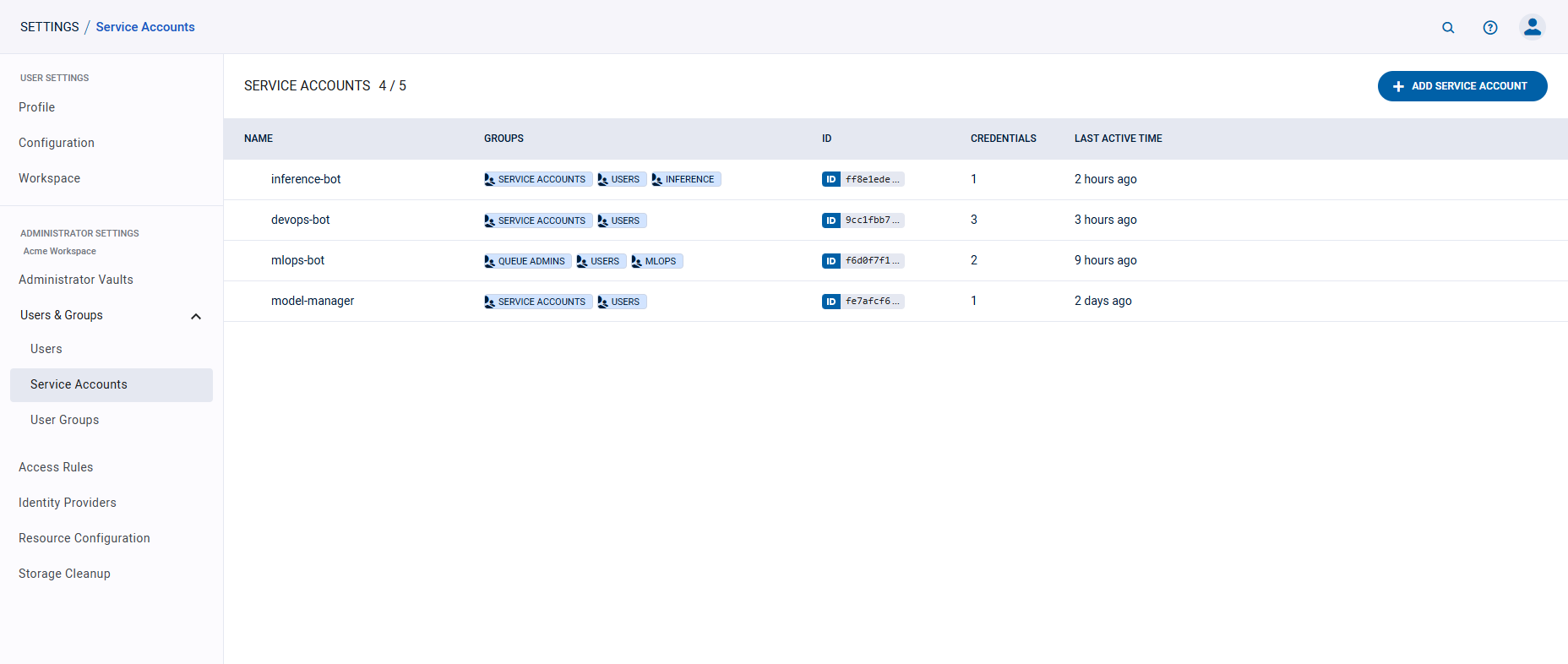 Users & Groups | ClearML