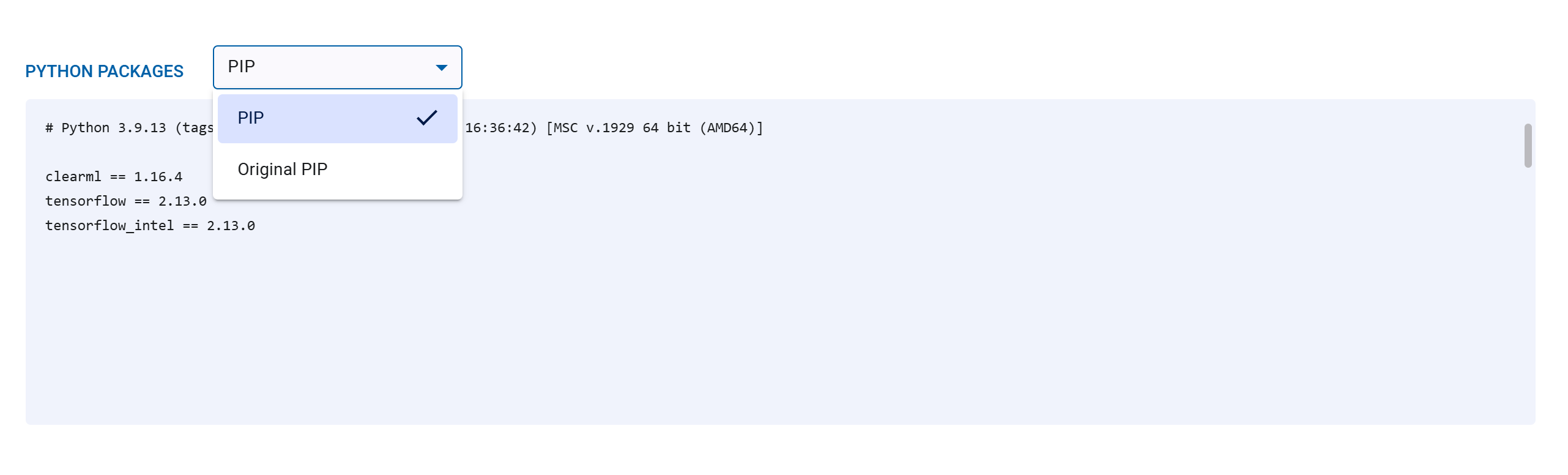 Tracking Tasks and Visualizing Results | ClearML