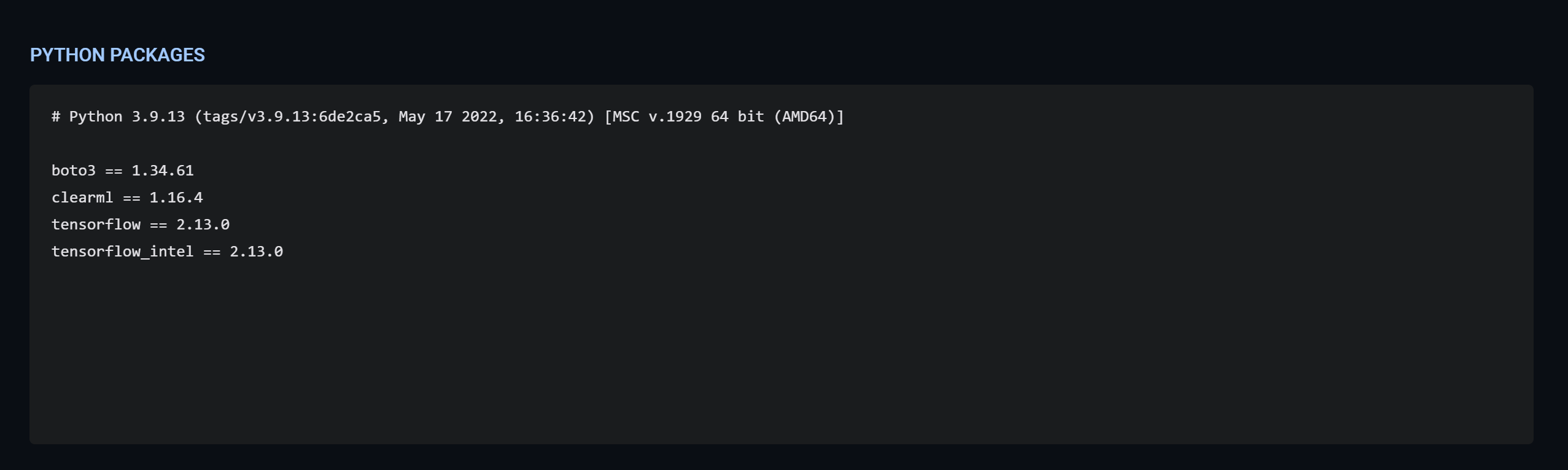 Tracking Tasks and Visualizing Results | ClearML