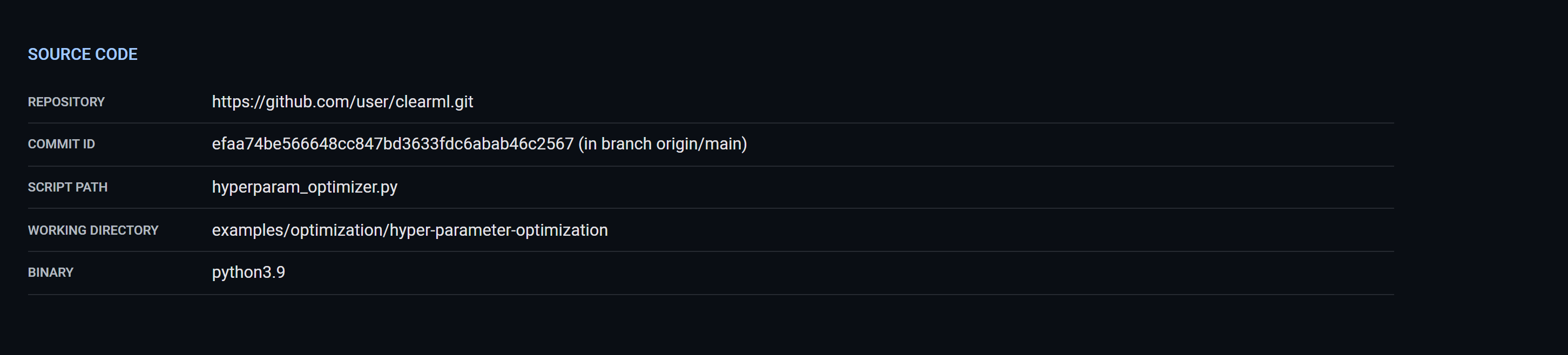Tracking Tasks and Visualizing Results | ClearML
